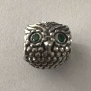 Pandora | Jewelry | Pandora Retired Owl Sterling Silver Charm | Poshmark